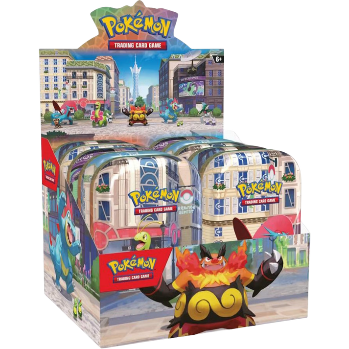 Pokemon Lumiose City Mini Tin Display – PokeKingShop